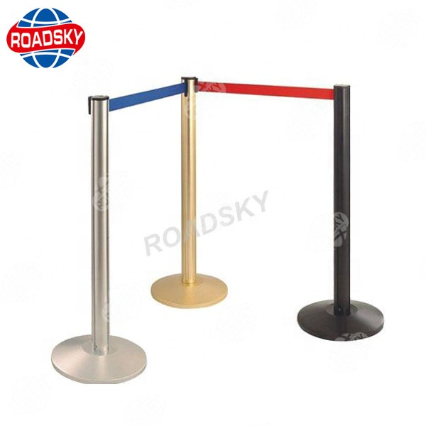 Crowd Control Durable Bank Queue Line Post - Roadsky Manufacturer and ...
